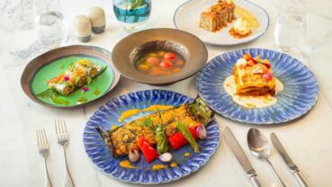 Set menu at Mai Restaurant & Bar - Asian Itinerary