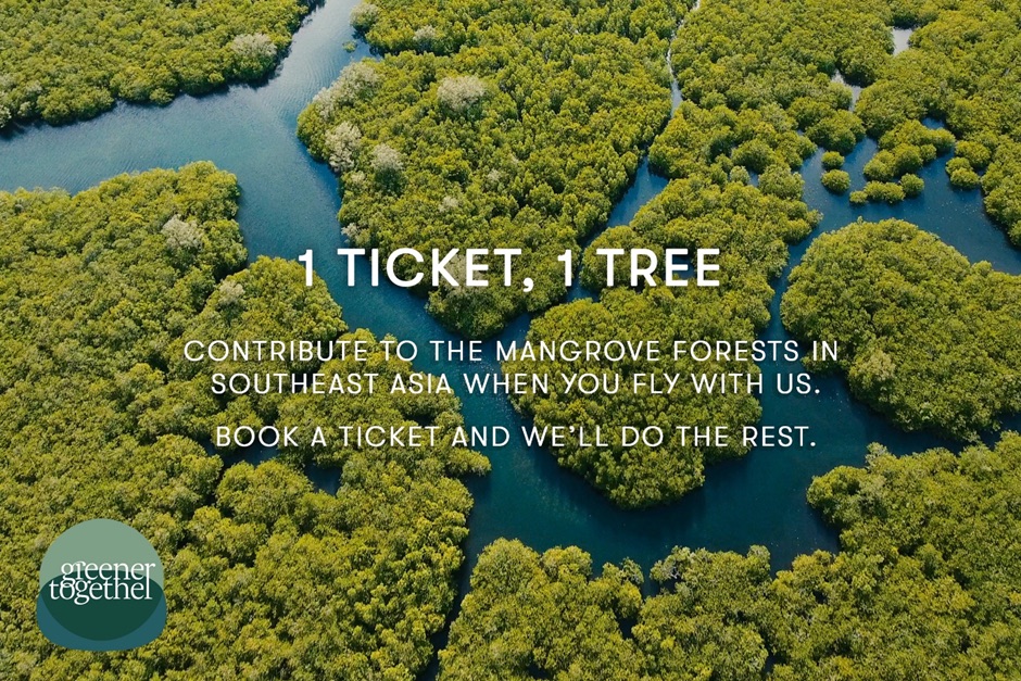 Cathay Pacific 1 ticket 1 tree - Asian Itinerary