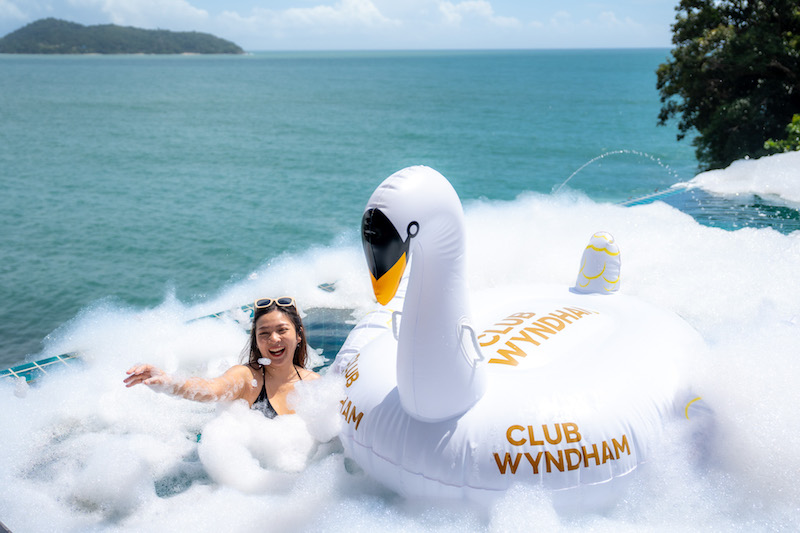 Zenmaya Oceanfront Phuket Halloween Foam Pool Party - Asian Itinerary